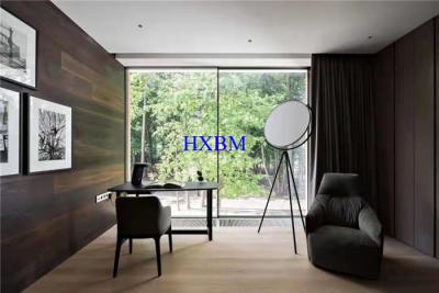China PVDF Color Double Glazed Aluminum Sliding Doors Thermal Break for sale