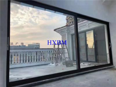 China Stormproof PVDF Color Aluminum Clad Sliding Patio Doors Double Glazed for sale