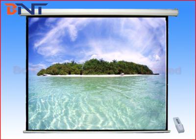 China Large Pull Down 180 Inch Projector Screen Ceiling Mount For Video Conference for sale