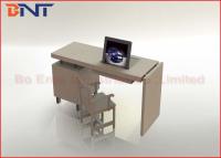 China Video Conference Table LCD Monitor Lift With 19 Inch Flip Up Monitor for sale