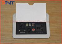 China Desktop Manual Flip Up Conference Table Power Hub 220V Universal Standard for sale