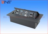 China 0.7cm Office Desktop Pop Up Power Plug With VGA / RJ45 / Power Outlet for sale