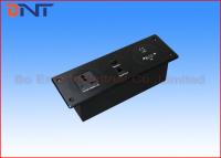 China Multifunctional Multimedia Wall Socket Plates With Aluminum Alloy Panel for sale