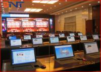 China Liberation Army Training Room Audio Video Project , Motor Drive Flip Up Computer Lift for sale