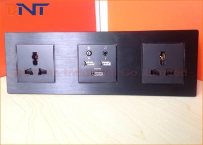 China Smart Media Hub With Bluetooth , Multi Function Wall Socket Plates for sale