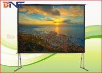 China Portable Rear Projection Projector Screen , 150 Inch 4:3 Fast Fold Projection Screen for sale