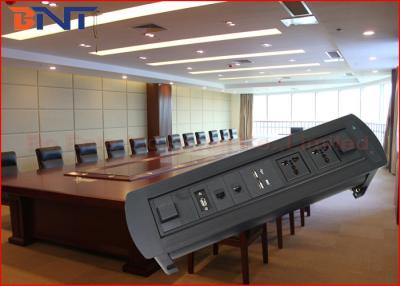 China Multi - Function Conference Table Outlet With 2 USB Power Charger for sale
