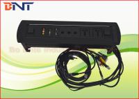 China Conference Desk Mounted Power Sockets With USB / RJ45 / VGA Connection Cables for sale