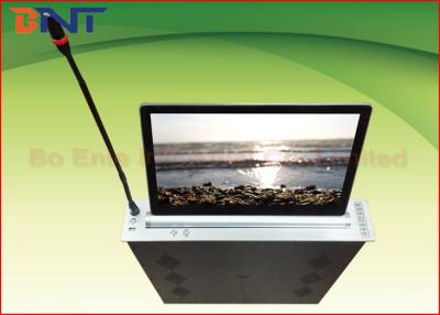 China Conference Microphone LCD Monitor Lift with 18.5 Inch Ultra thin Screen for Audio System for sale