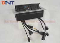 China Popular Office Desk Pop Up Sockets , Desk Hidden Socket with Universal Outlets for sale