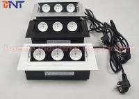 China High-Class Office Tabletop Power Outlet / Pop Up Power Sockets White / Black / Silver for sale