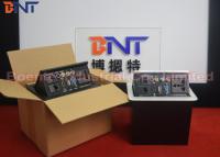 China Hydraulic Desktop Power Sockets / Pop Up Electrical Outlet With USB / HDMI / VGA Bottom Connection for sale