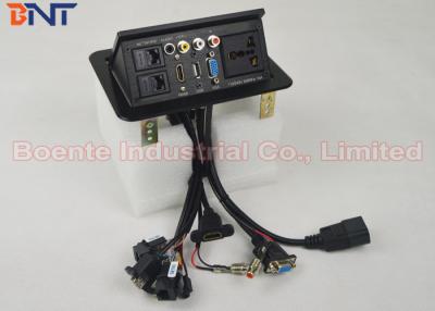 China OEM Hydraulic Desktop Power Sockets , Table Top Power Outlets for sale
