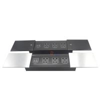 China Sliding Cover Power Socket for Office Desk Keep Your Devices Connected and Organized for sale