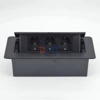 China OEM/ODM EU Power Strip Extension Socket Tower 16A 3 Outlets IP44 for UK US CN for Electronics for sale