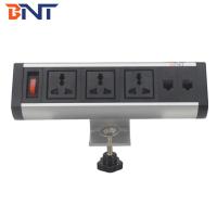 China multifuncional table top outlet socket power strip/office desk mounted power and data center for sale