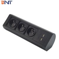 China three french power interface movable office desk socket  used in conference room BTS-302FR for sale