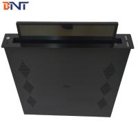 China Integrated Motorized Monitor Lift With Brushed Aluminum Alloy Panel for sale