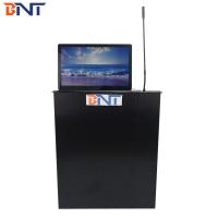 China Matte Black Motorized Monitor Lift With Theft Prevention Function for sale