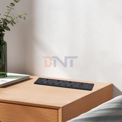 China 3UK Outlets Desktop Multifunctional Power Sockets with 3AC Electric Socket and 2*USB A+1*USB C Charging Sockets for sale