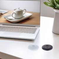 China Plastic Recessed Mounted Table Power Socket with USB A+C Charging Ports for sale