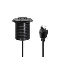 China 50mm Round Electrical Plugs & us Sockets Standard Outlets with USB Charging Type-C Port for sale