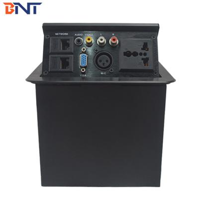 China Aluminum Alloy  Furniture Flip Up Multimedia Jack  With 1*MIC  Configuration for sale