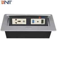 China Furniture Power Data Connector   Zinc  Alloy  Rounded  Corner With 3.5 Audio Configuration  Contain  ODM/OEM for sale