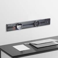China Multi Outlets Power Rail Track Socket 60CM Wall Mounted Removable Power Socket With 1AC & USB A+C for sale