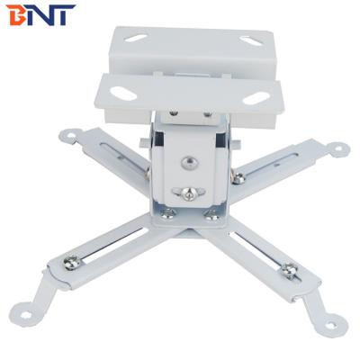 China White Projector Ceiling Mount , 30 Degree Swivel Projector Mounting Bracket for sale
