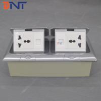 China Aluminum Alloy Pop Up Socket Slow Bounce Design for Smooth Operation Customizable Power Supply for sale