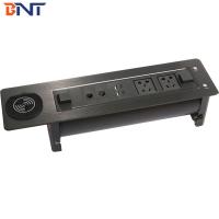 China Supply For High-tier Office Room 180 Degree Overturn Angle   Table Pop Up Multimedia Outlet for sale