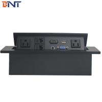 China With US Standard Power Plug  Square Corner Tabletop Pop Up Power Data Jack No MOQ for sale