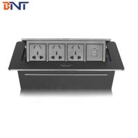 China Double USB Charger Interface Tabletop Pop Up Media Connector Within 3-7 Days For Delivery for sale