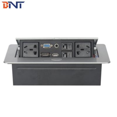 China Available Customized  Tabletop Pop Up Multimedia Jack 10A Rated Current  Keep Product In Stock for sale