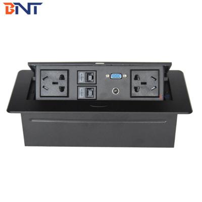 China No MOQ Oval Button Desktop Pop Up Power Data Socket  Within 3-7 Days For Delivery for sale