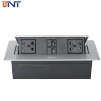 China Supply Conference Room Table Pop Up Multimedia Socket  Keep Product In Stock  Zinc Alloy Material for sale