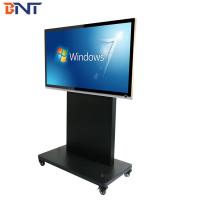 China High Applicability Mobile TV Display Stand For 65 - 86 Inch Flat Screens for sale