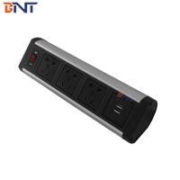 China Clamp On Desktop Power Outlet , Office Desktop Electrical Outlet for sale
