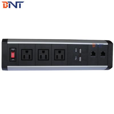 China Customizable Movable Desktop Power Outlet For Office / Home / School for sale