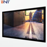 China Fixed Frame Motorized Projector Screen 16 9 Format For Home Theater for sale