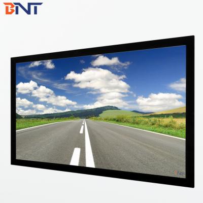 China 135 Inch Motorized Projector Screen , Damp Proof Large Electric Projector Screen for sale