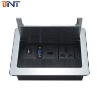 China aluminum alloy material desk power outlet with buttom case BF501 for sale
