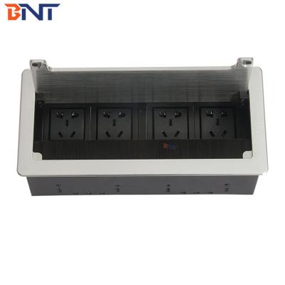 China gold  table flip up outlet  with four universal power interface BF802 for sale