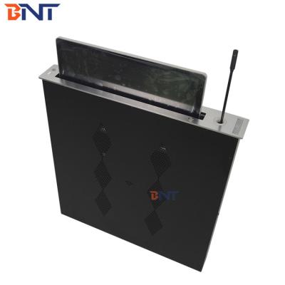 China Electric LCD Lift Mechanism With Conference System Mic And 15.6 Inch Screen for sale