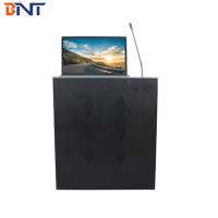 China Meeting Room Motorized LCD Monitor Lift Multifunction With Microphone for sale