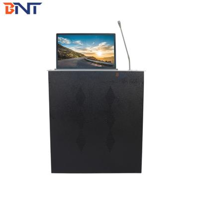 China Meeting Room Motorized LCD Monitor Lift Multifunction With Microphone for sale