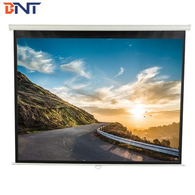 China High Gain Electric Projector Screen , 84 Inch Remote Control Projector Screen for sale
