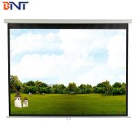 China Electric Projector Screen 100 Inch With Ultra Narrow Edge for sale