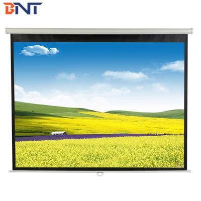 China Ceiling / Wall Mounted Motorized Projector Screen 136 Inch With Remote Control for sale